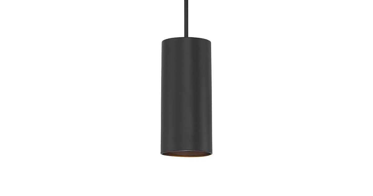 Access Lighting 29007LEDDLP-MBL Pilson XL 6" Wide LED Mini Pendant ...