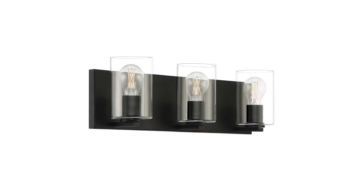 Access Lighting 62582LEDDLP-MBL/CLR Oslo 3 Light 22" Wide LED Vanity ...