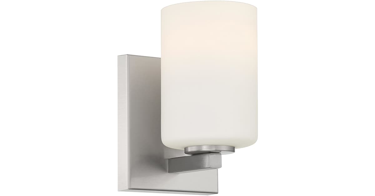 Access Lighting 62621-BS/OPL Sienna 7" Tall Bathroom Sconce | Ferguson Home