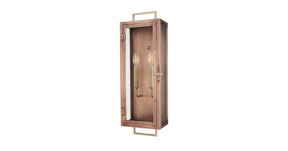 Acclaim Lighting 1011CP Spencer 2 Light 24" Tall Outdoor Wall Sconce ...