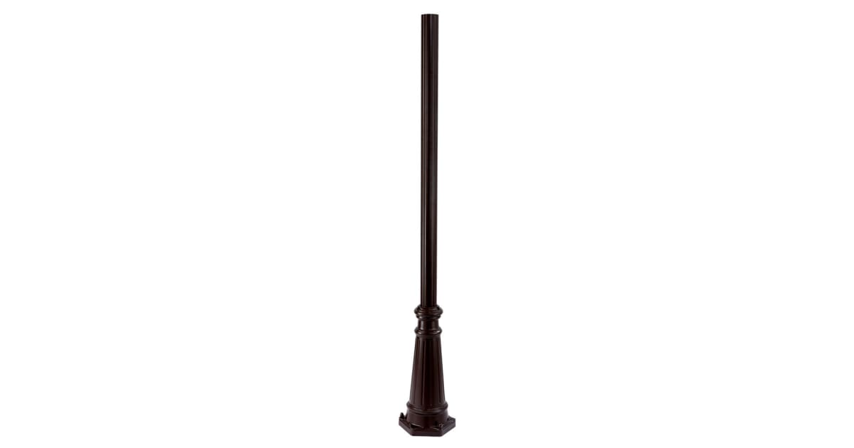 Acclaim Lighting C6ABZ 72" Height Cast Aluminum Fluted Post | Ferguson Home