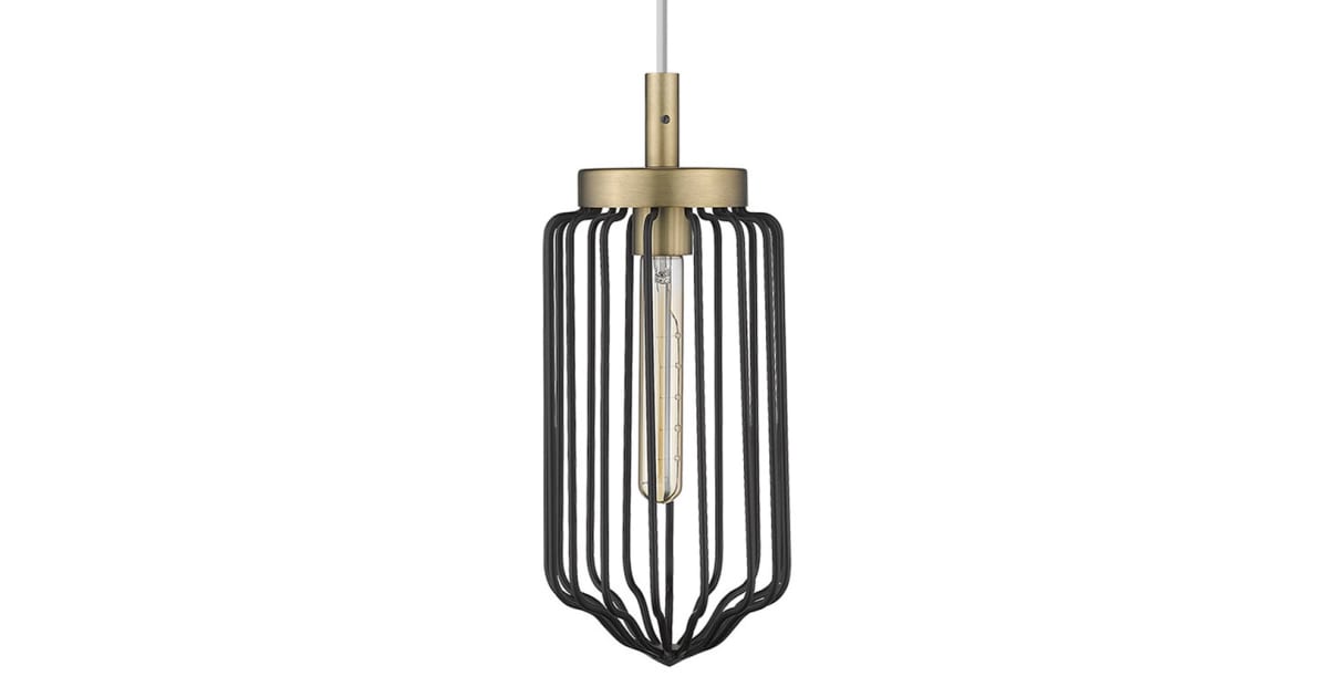 Acclaim Lighting IN31500AB Reece Single Light 6" Wide Mini Pendant ...