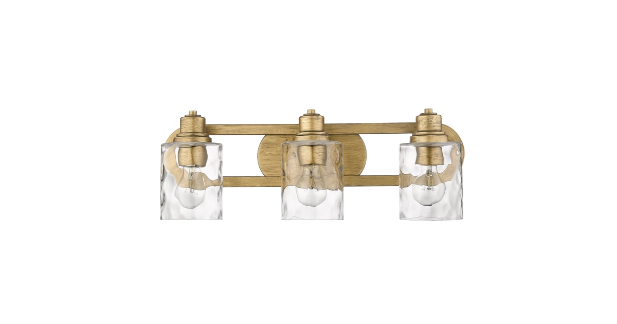 Acclaim Lighting IN40057AG Lumley 3 Light 22" Wide Vanity Light | Ferguson Home
