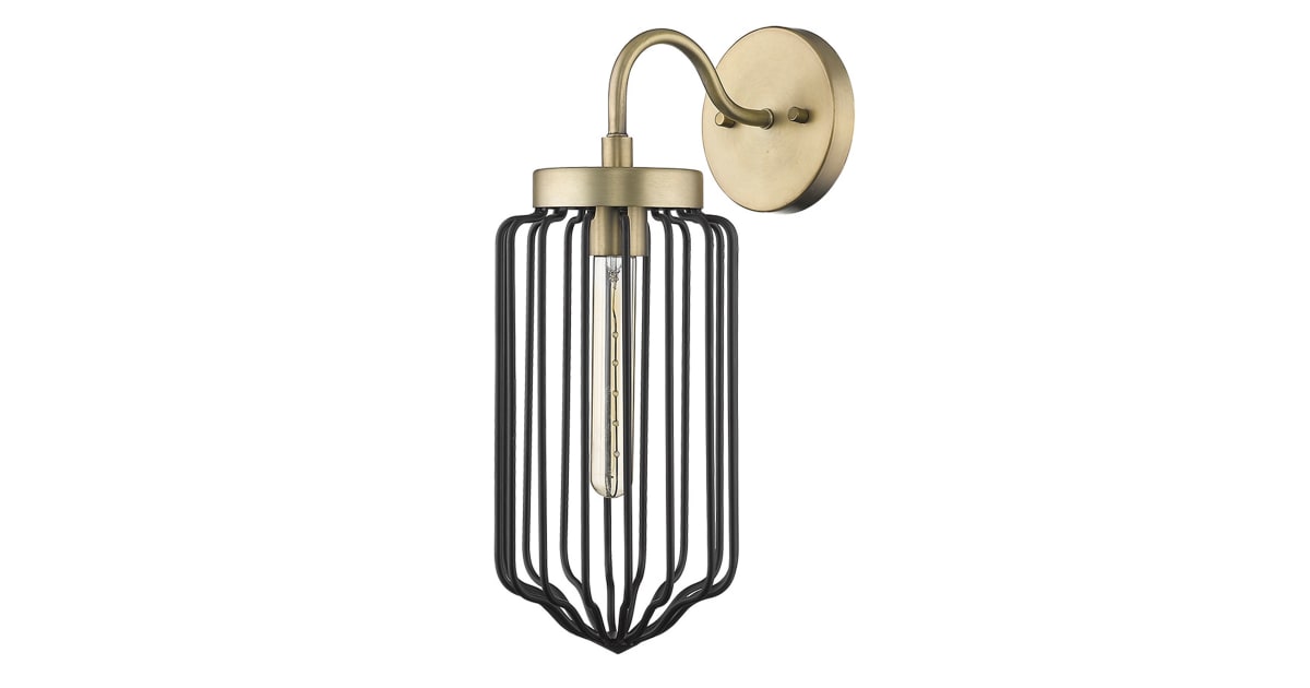 Acclaim Lighting IN41503AB Reece Single Light 17" Tall Wall Sconce ...