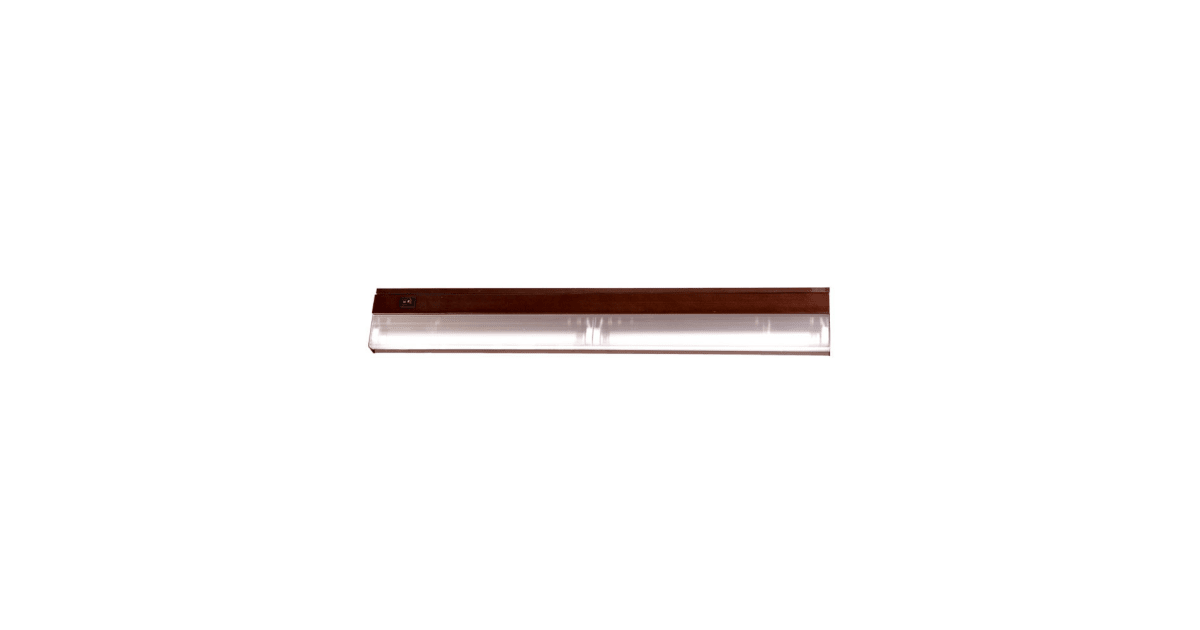 Acclaim Lighting UC24BZ 24" Width 2 Light Fluorescent Undercabinet ...
