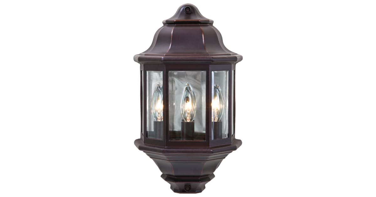 Acclaim Lighting 6003ABZ 3 Light 15" Height Outdoor Wall Sconce ...