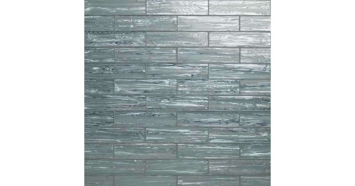 Ackland AKM-G-ELA3X12TLG-CA 12" x 12" Glass Solid Wall Tile - Glossy ...