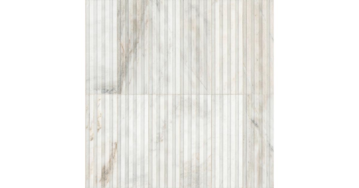 Ackland AKM-S-CADE4X12SLTLH-CA 4" x 12" Marble Wall Tile - Honed Visual ...