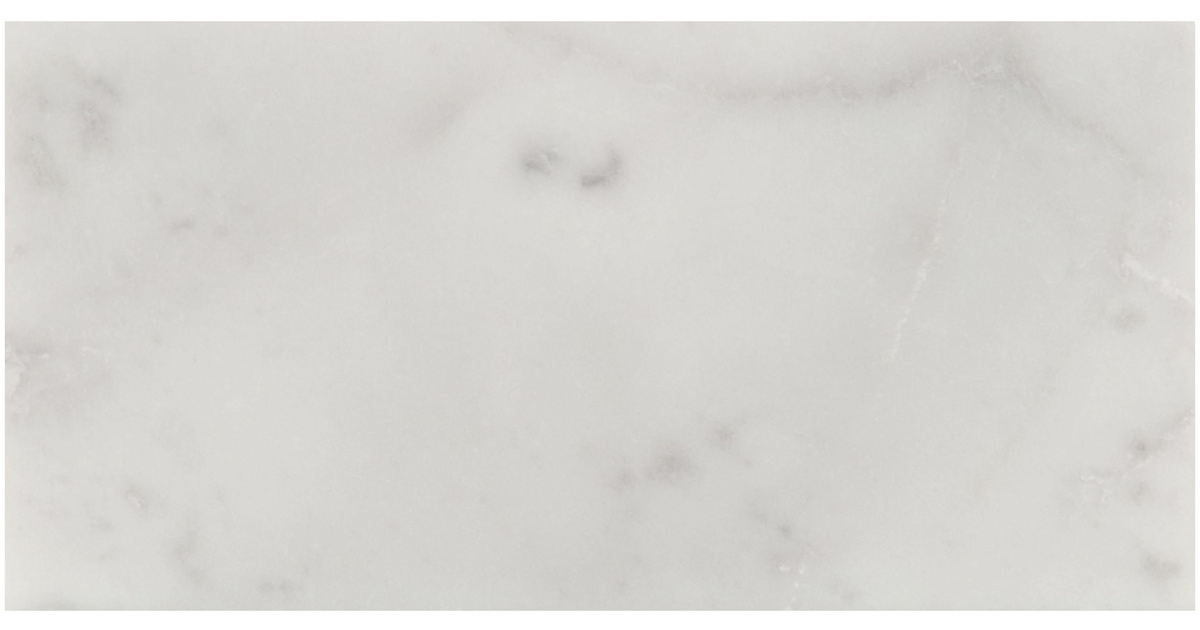 Ackland AKM-S-CAWH3X6TLH-CA 3" x 6" Marble Solid Wall Tile - Honed ...