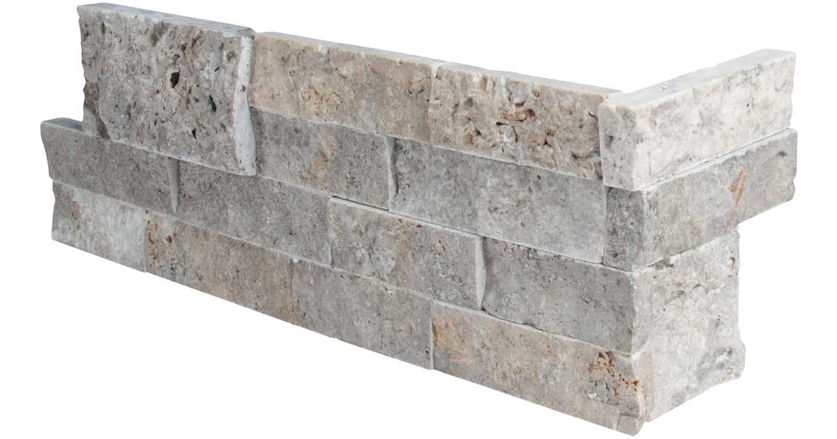 Ackland AKPLPTARWA6X18FCR-CA 6 in. x 18 in. Splitface Travertine ...