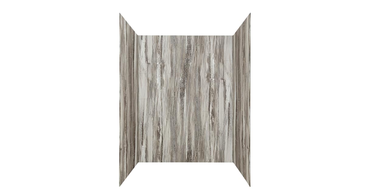 ACP 57103 Palisade 30" x 60" x 78" Vinyl Shower Surround with ...