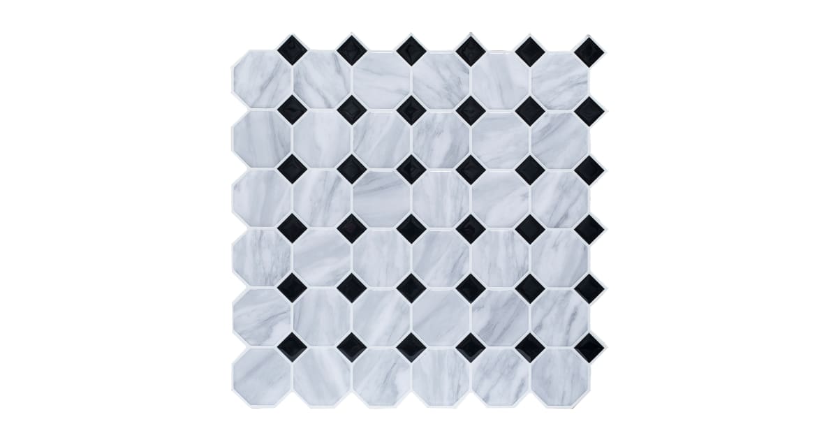 ACP V5405 Tack Tile 9.5" x 10.5 - Peel & Stick Hex - Vinyl | Build.com