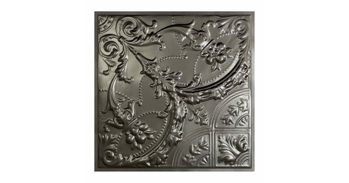 ACP Y5307CA Great Lakes Tin 24" x 24" Saginaw Lay In Tin Ceiling Tile ...
