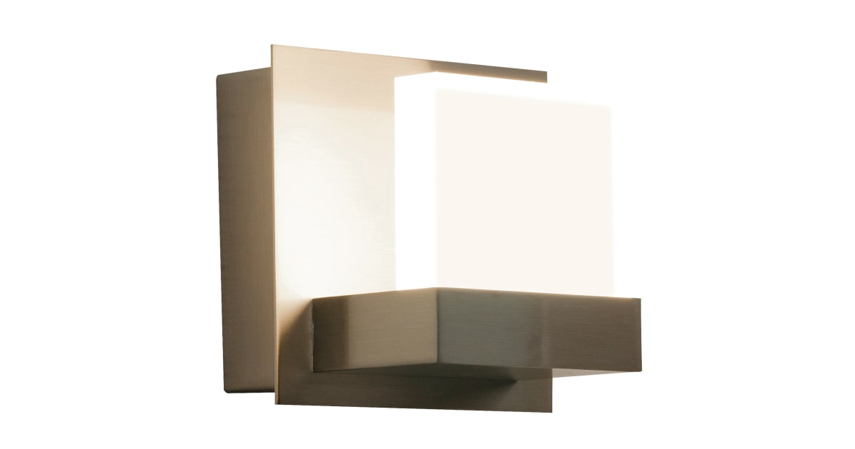 AFX ARLS050407L35D1SN Arlo Single Light 5" Tall Dimmable Integrated LED ...