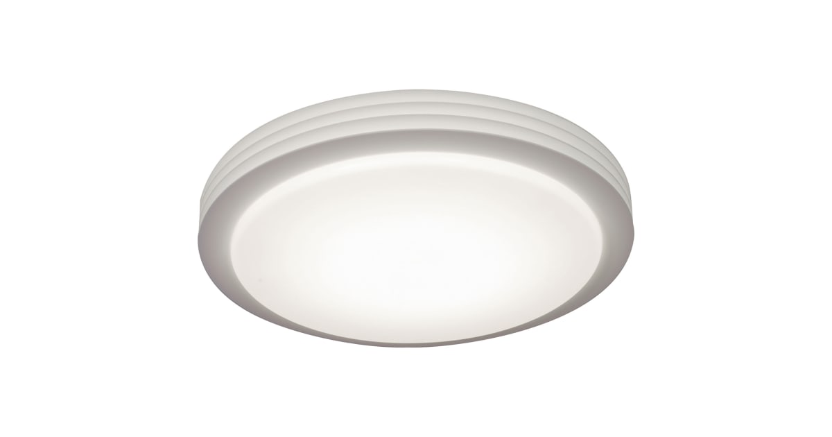 AFX LENF1418LAJD1WH Lenox Single Light 14" Wide Integrated LED Flush ...