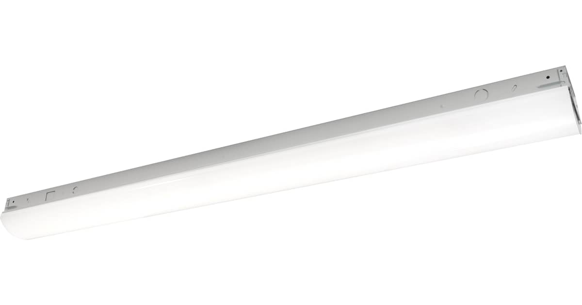 AFX LSL4805LAJD2WH Lisle 48" Wide LED Flush Mount Ceiling Fixture ...