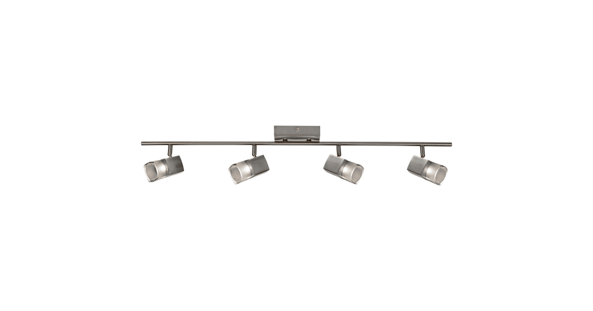 AFX MTRF4450L30SN Metro 4 Light 37" Wide Integrated LED Fixed Rail ...