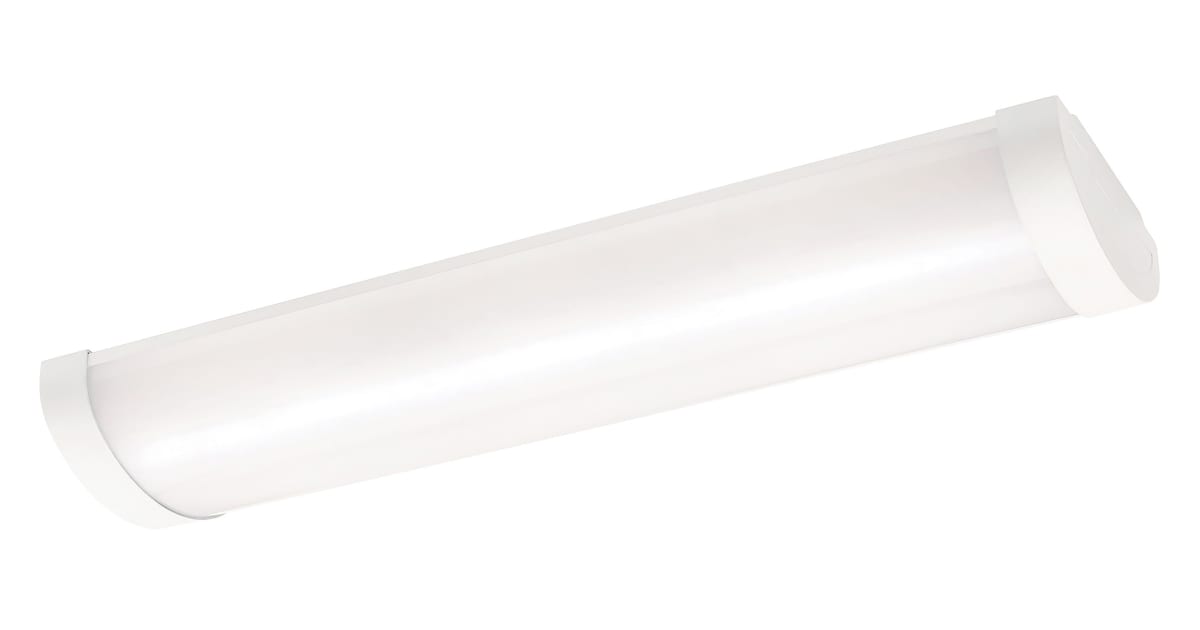 AFX PRCL2407L5AJUDWH Pierce 24" Wide LED Flush Mount Linear Commercial ...
