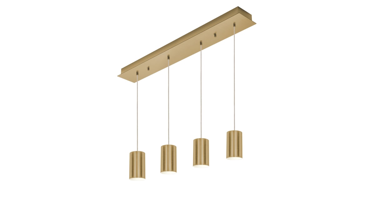 AFX TYKP04MBSBLNR4 Tyke 4 Light 36" Wide Linear Pendant | Ferguson Home