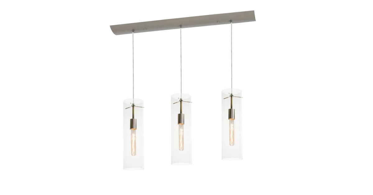 AFX VIP05MBSNCLLNR3 View 3 Light 41" Wide Linear Pendant | Build.com