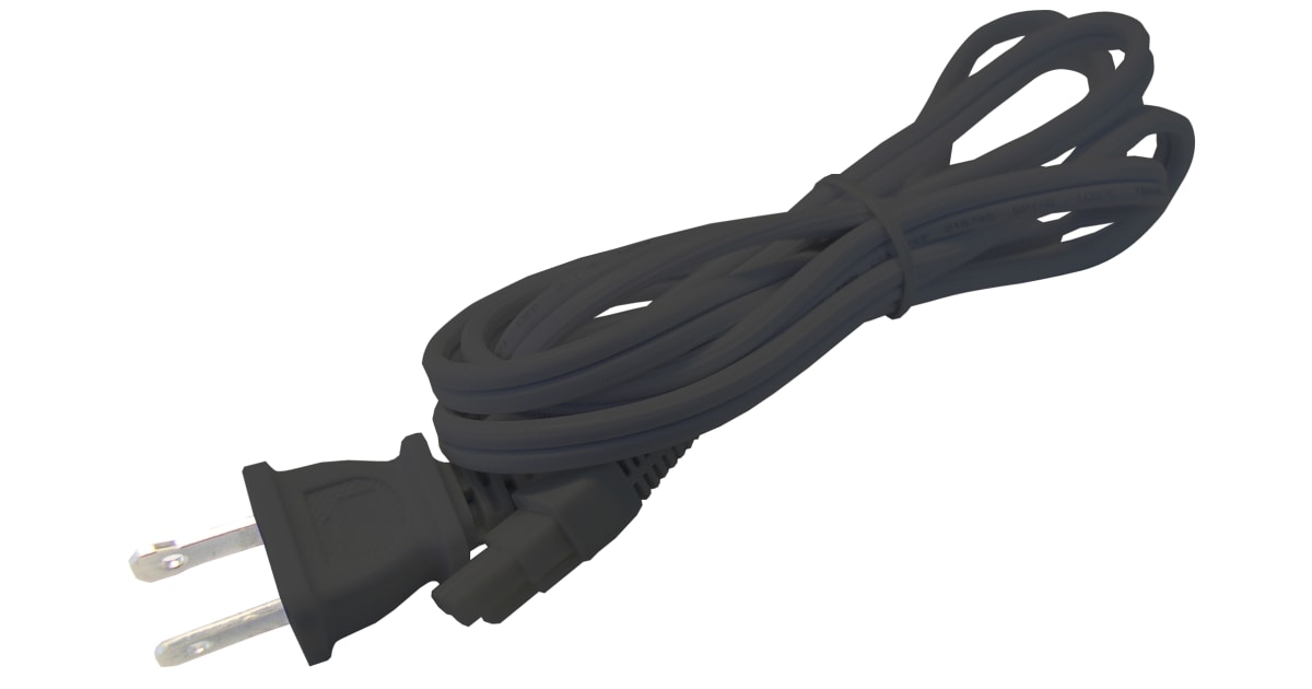 AFX XLCP60BL Noble Pro 2 60" Power Cord | Ferguson Home