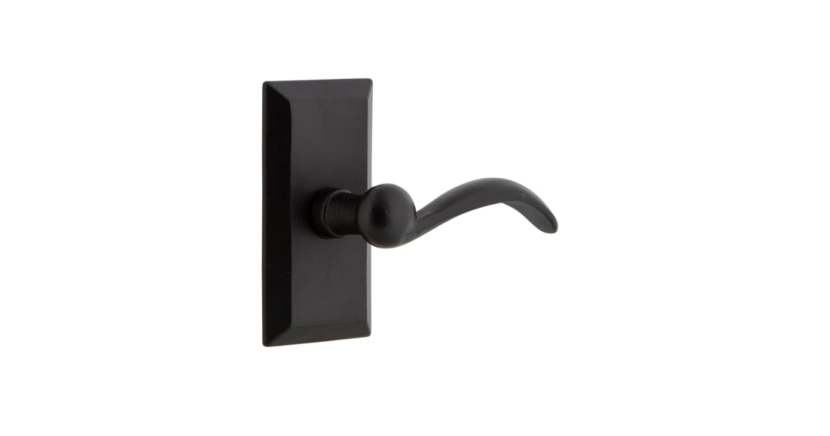 Ageless Iron 657568 Vale - Rustic Cast Iron Right Handed Privacy Door ...