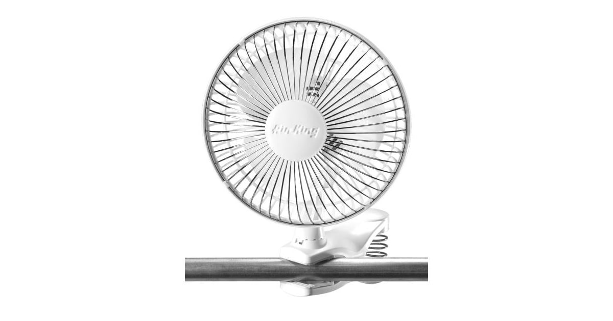 Air King 9145 6 Inch 190 CFM 2-Speed Commercial Grade Spring Loaded ...