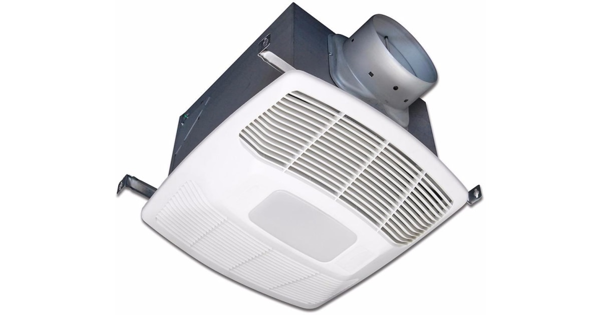 Air King EF130D Energy Star HVI Certified 130 CFM 3.0 Sone Humidity Sensing Exhaust Fan with ...