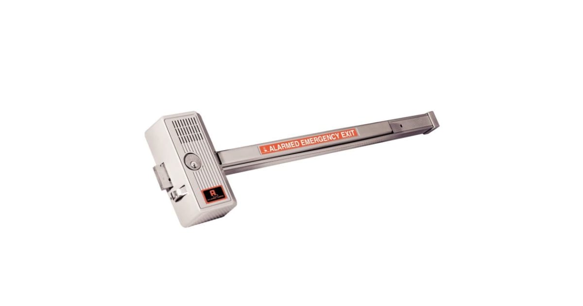 Alarm Lock 7102833 33" Sirenlock Weather Resistant Fire Rated Rim Latch ...