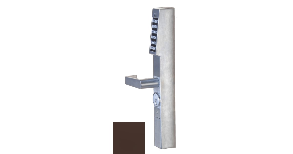 Alarm Lock DL1300ET/10B Trilogy Narrow Stile 2000 User Electronic ...