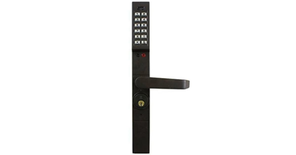 Alarm Lock DL1300/10B Trilogy T3 2000-User Narrow Stile Electronic ...