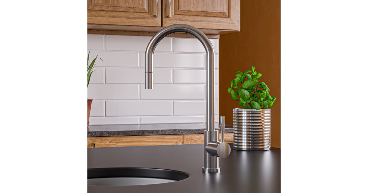 ALFI brand AB2028-BSS Pullout Spray Kitchen Faucet | Ferguson Home