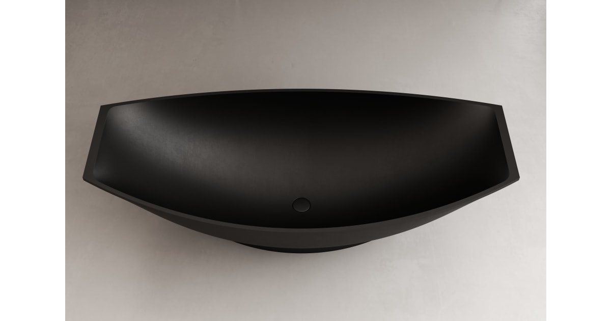ALFI brand AB9991BM 71" X 32" Free Standing Resin Soaking Tub with ...