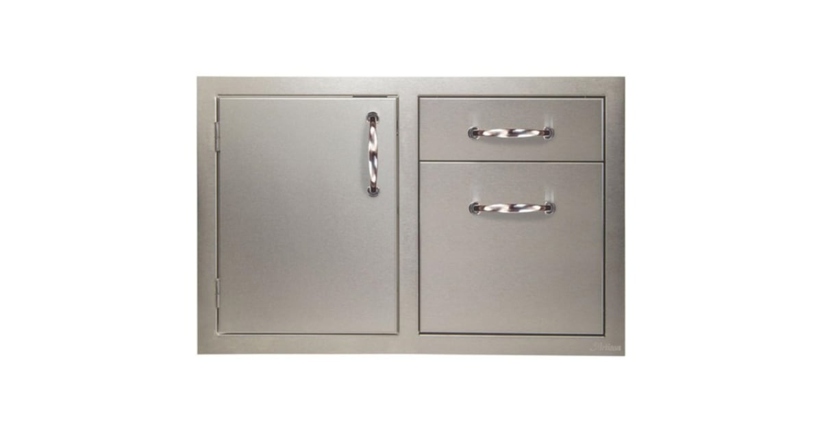 Alfresco ARTP-DDC Artisan 1 Door 2 Drawer Grill Access Doors | Build.com