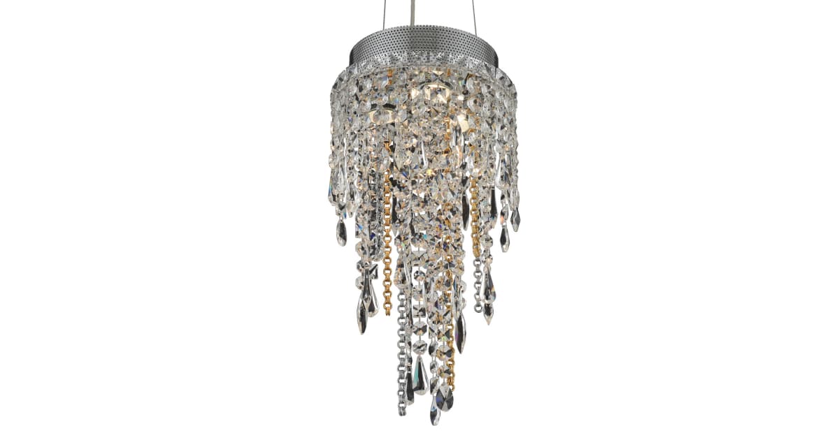 Allegri 028210-010-FR001 Tenuta 10" Wide Waterfall Chandelier with ...