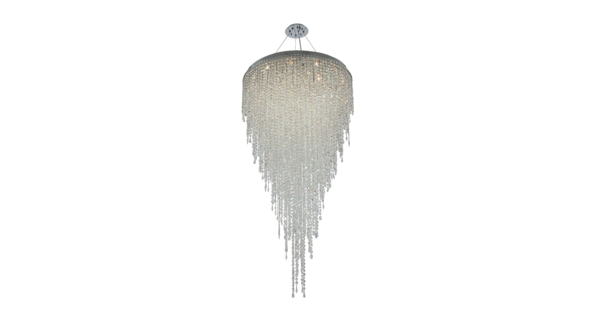 Allegri 028258-010-FR001 Tenuta 21 Light 36" Wide Crystal Chandelier ...