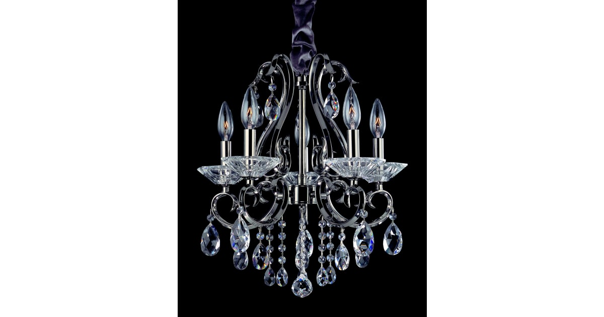 Allegri 10366-007-FR001 Cesti 5 Light Single Tier Chandelier | Ferguson ...