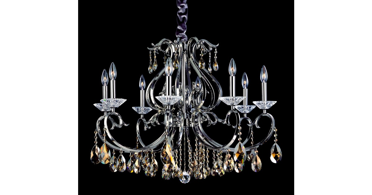 Allegri 10368-007-SE009 Cesti 8 Light Single Tier Chandelier | Ferguson ...