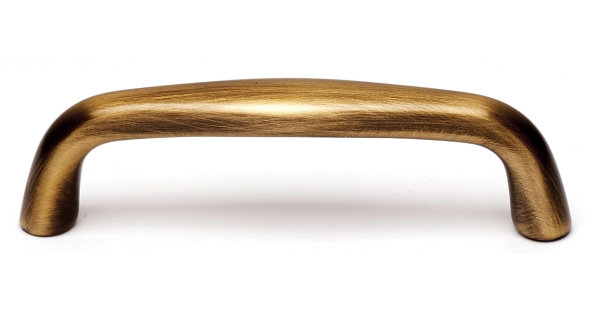 Alno A1236-AE Pulls 3" Center to Center Luxury Solid Brass Cabinet ...