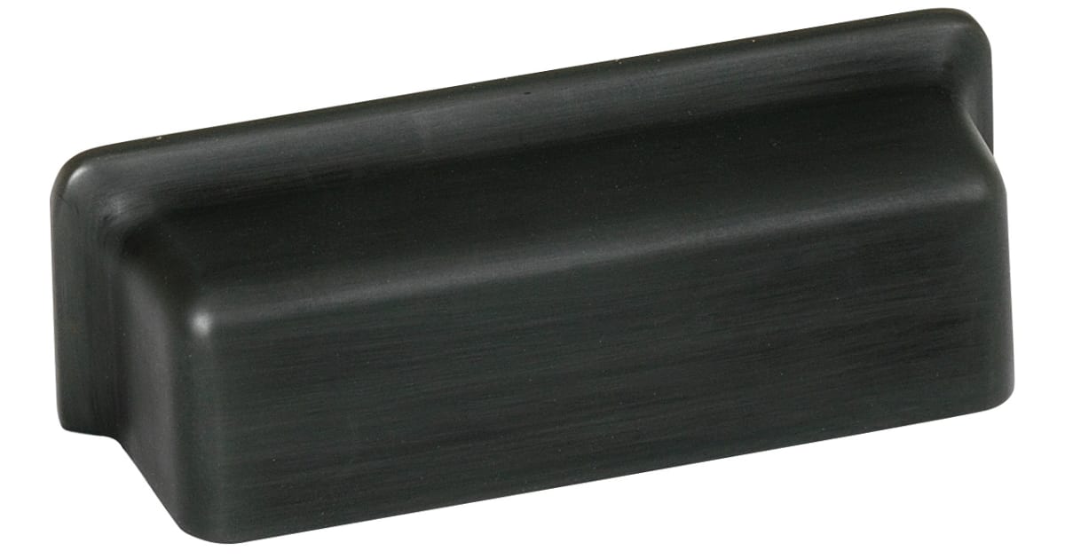 Alno A951-BRZ Millennium 3" Center to Center Rectangular Squared Solid ...