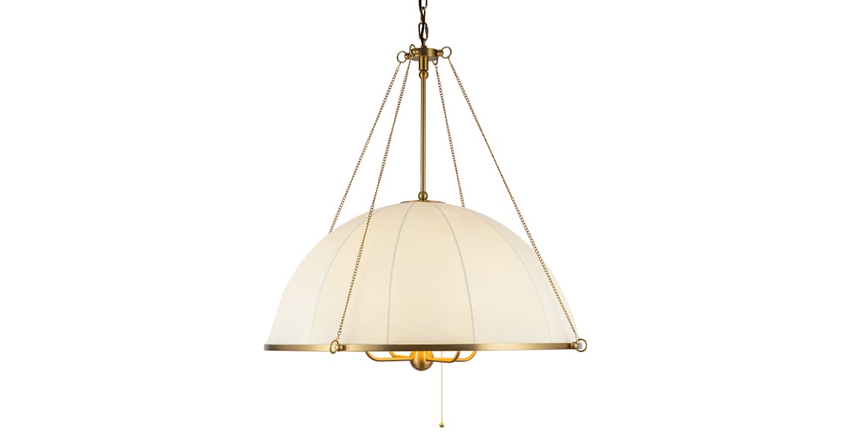 Alora Lighting CH661433BG Crosby 4 Light 33" Wide Pendant | Ferguson Home