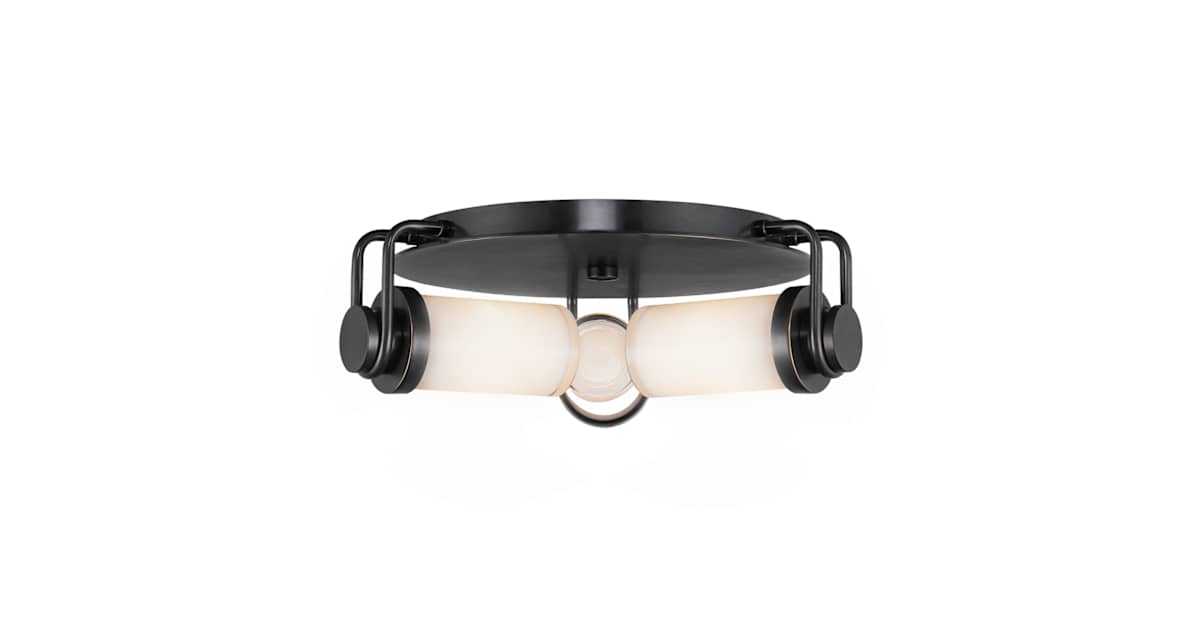 Alora Lighting FM355317UBGO Wynwood 3 Light 17" Wide Flush Mount ...