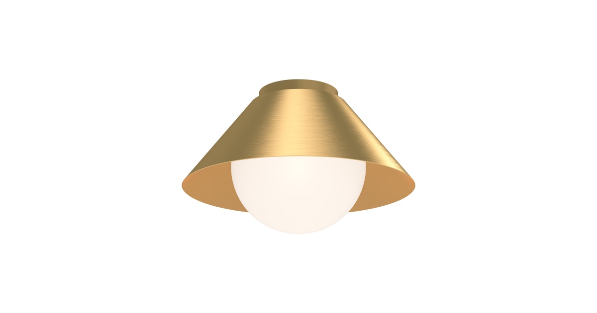 Alora Lighting FM485214BGOP Remy 15" Wide Flush Mount Ceiling Fixture ...