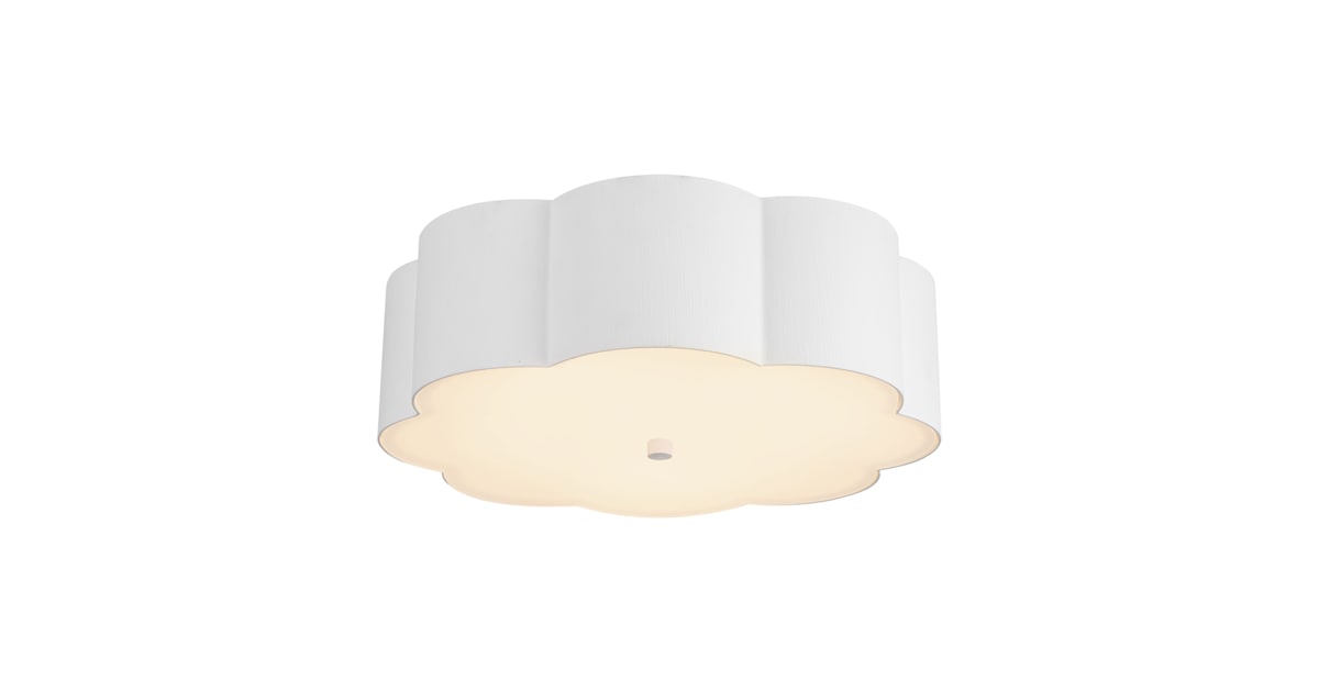 Alora Lighting FM603314AW Blossom 3 Light 14" Wide Flush Mount Drum ...