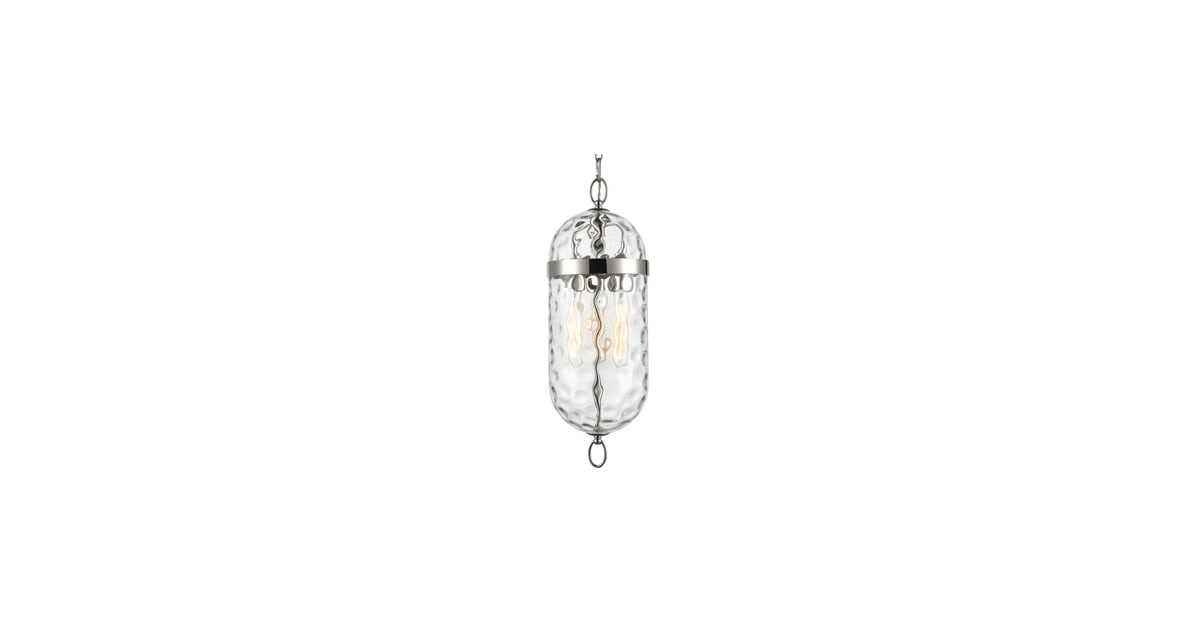 Alora Lighting PD310603PNWC Capsula 3 Light 8" Wide Multi Light Pendant ...