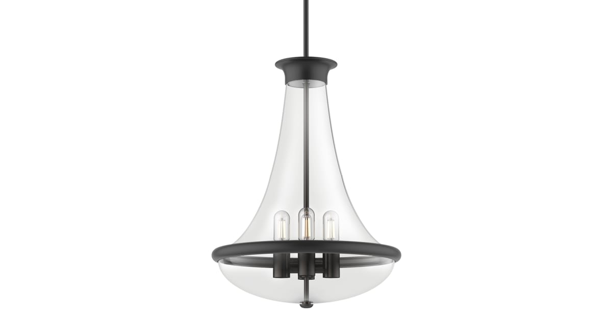Alora Lighting PD361018MB Marcel 4 Light 18" Wide Pendant | Ferguson Home