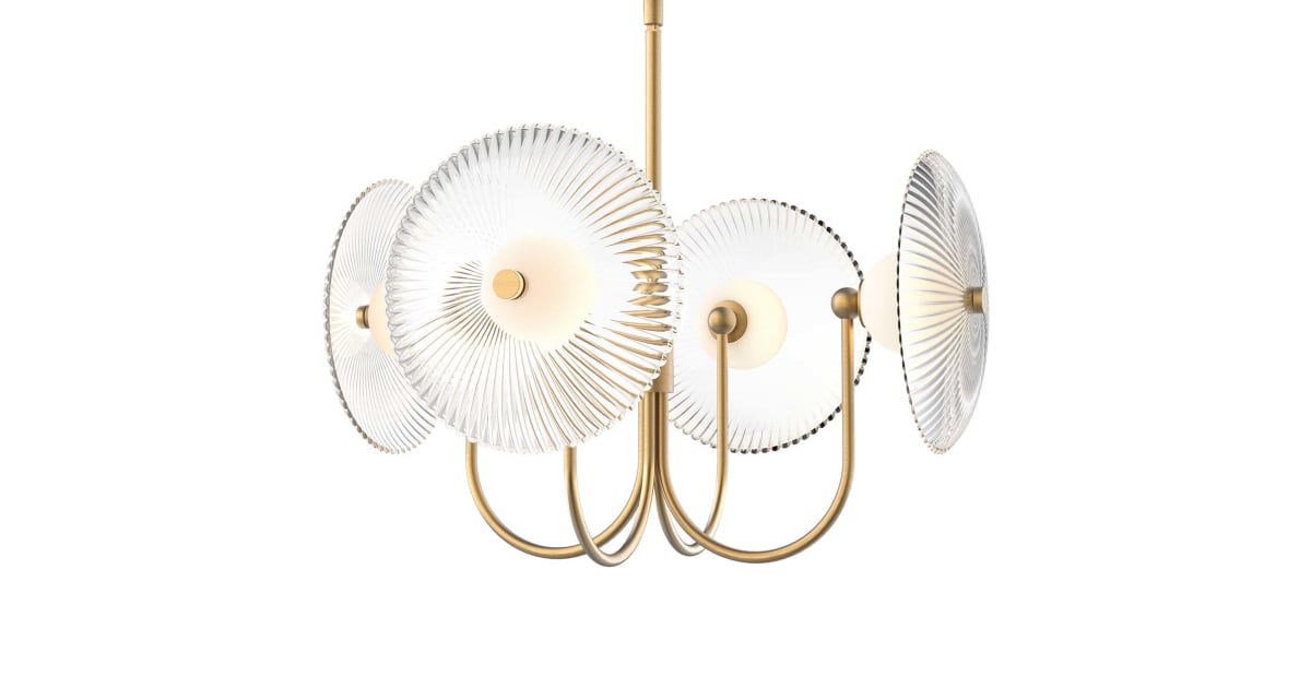 Alora Lighting PD417904BGCR-UNV Hera 21" Wide Multi Light Pendant ...