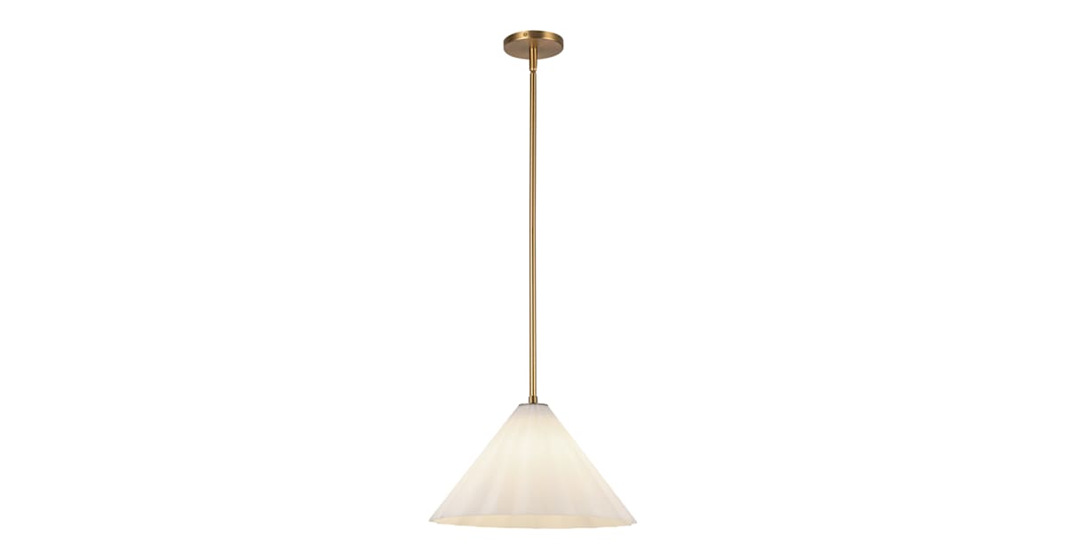 Alora Lighting PD451814AGOP Serena 14" Wide Pendant | Build.com