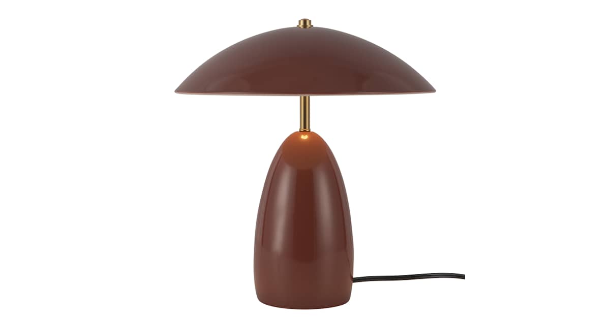 Alora Lighting TL437012BGD Poppy 14" Tall 3000K LED Vase Table Lamp ...