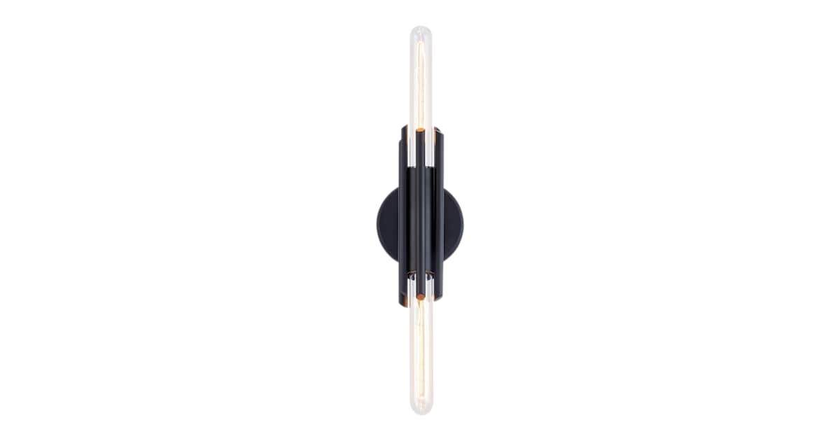 Alora Lighting WV335811MB Torres 2 Light 10" Tall Wall Sconce ...